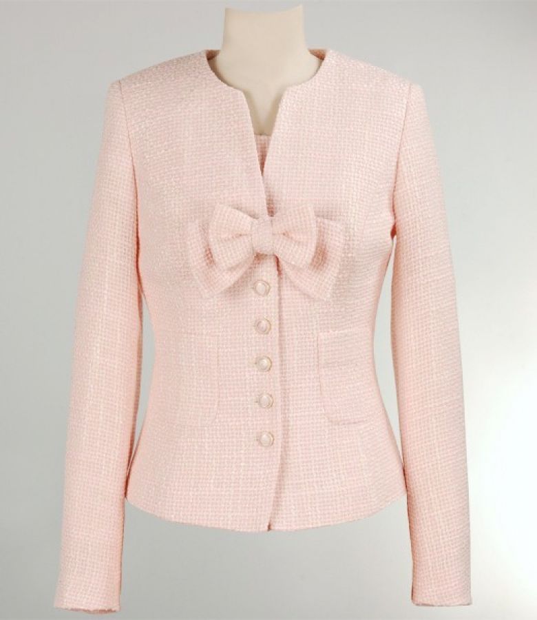 Sacou din bucle roz roz - YOKKO